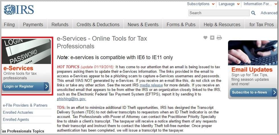 IRS Taxpayer Identification Number (TIN) Matching Service (Steps for ...