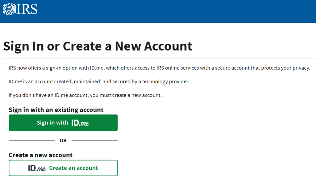2024 ACA Reporting Change | Register for ID.me Credentials